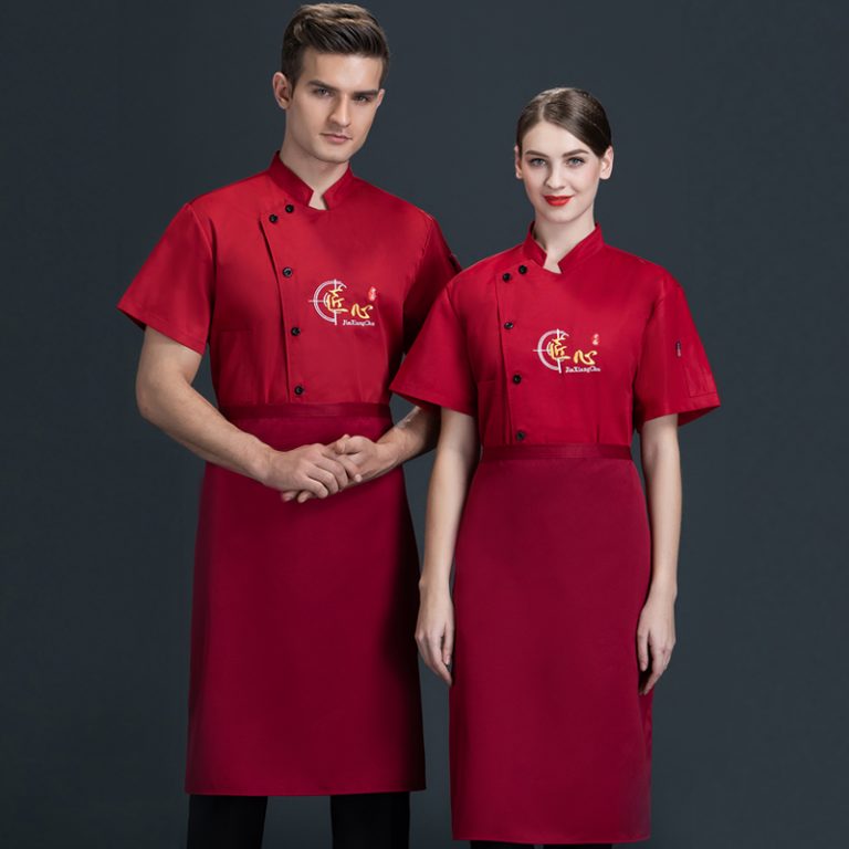 A variety of colors Japanese chef uniforms