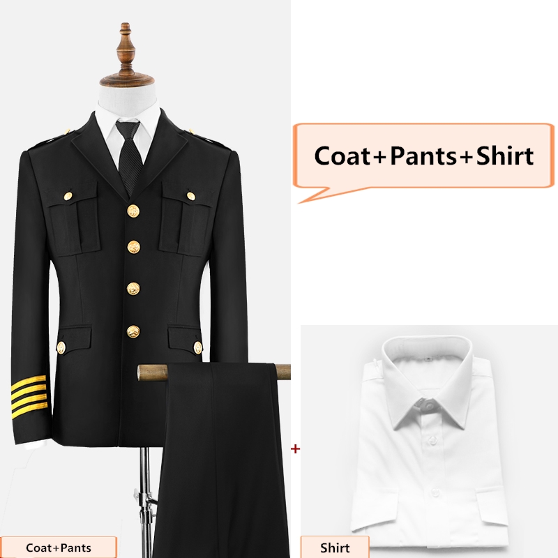 Airline custom decorated pilot uniforms