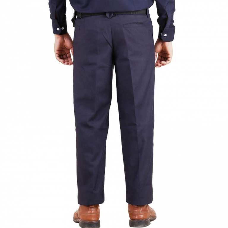 Blue men's american police uniform