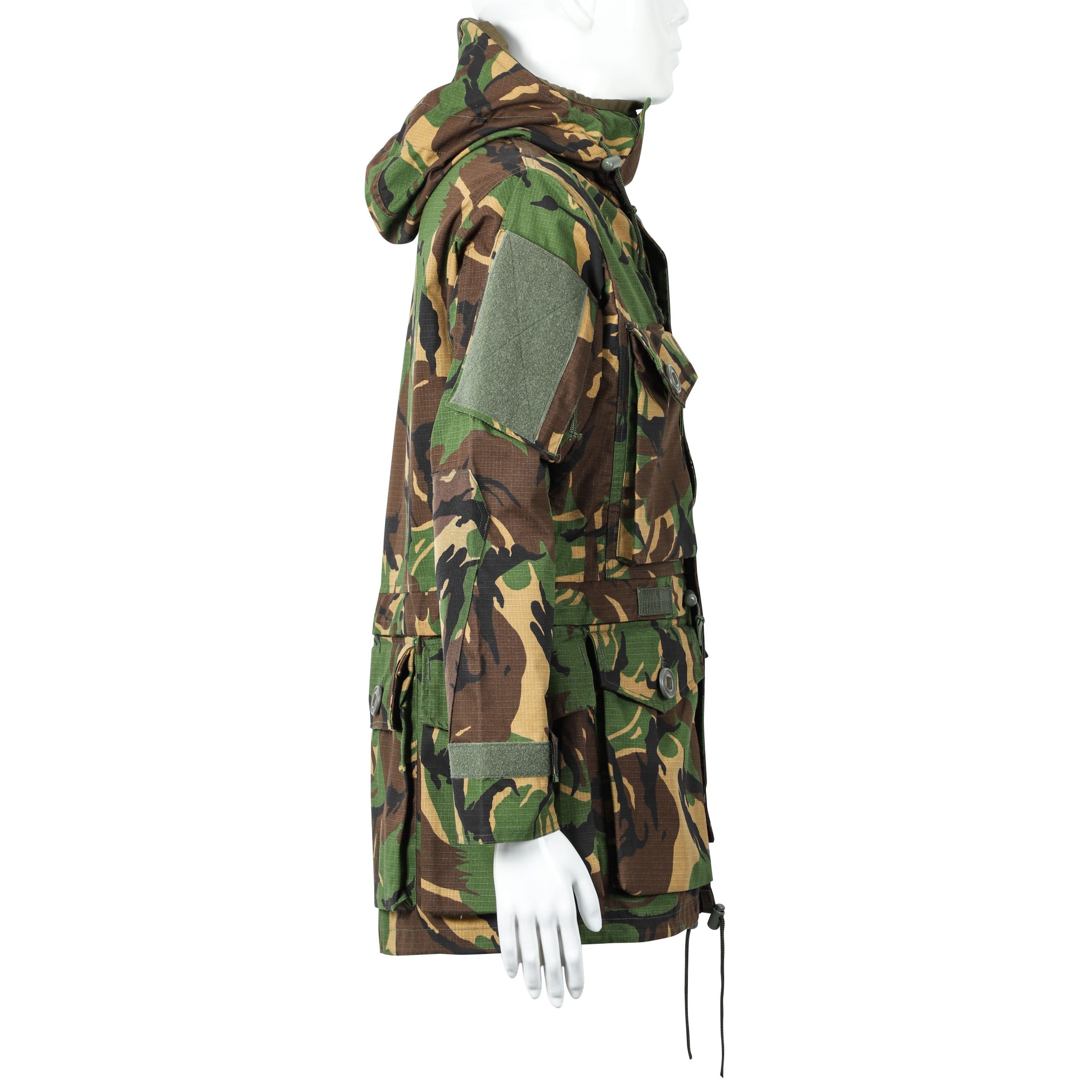 British camouflage military field uniform