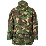 British camouflage military field uniform