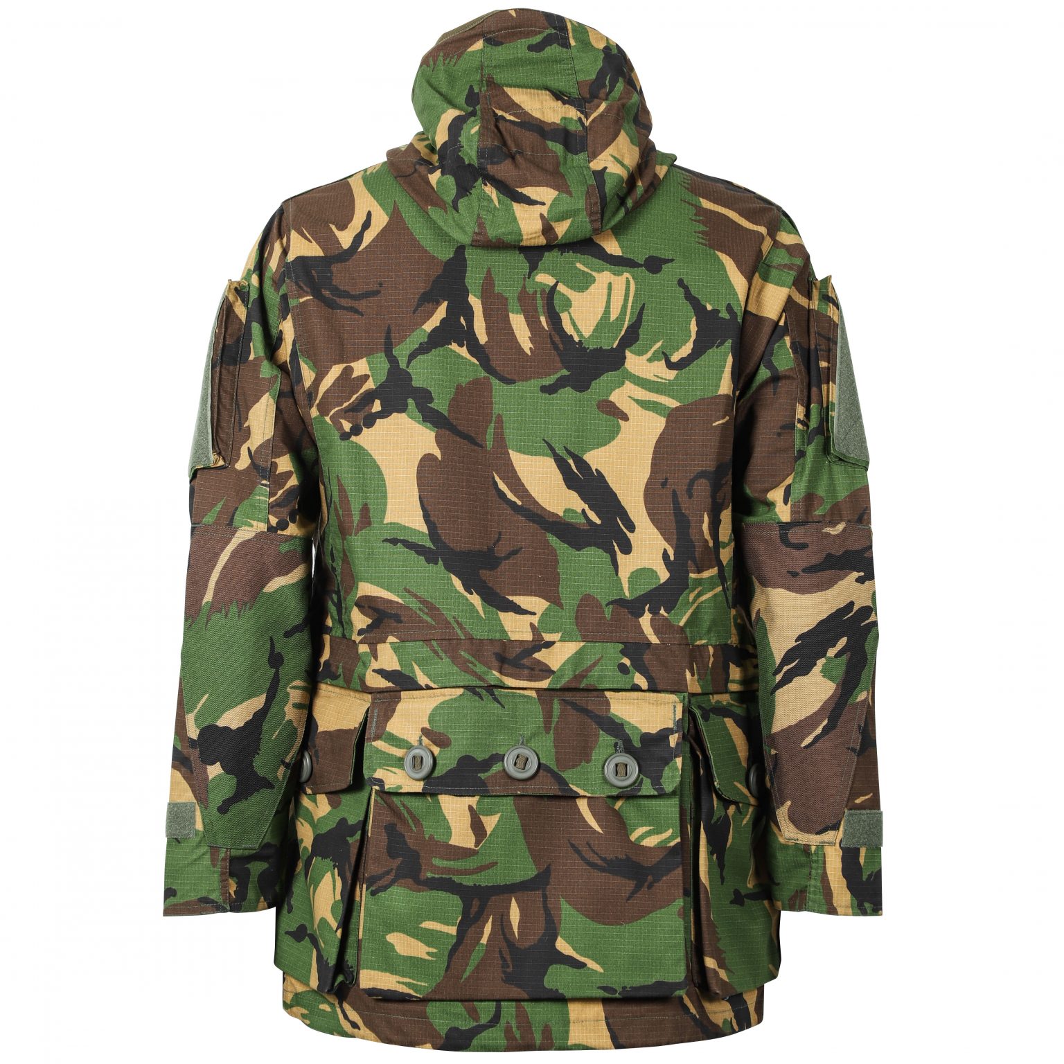 British camouflage military field uniform