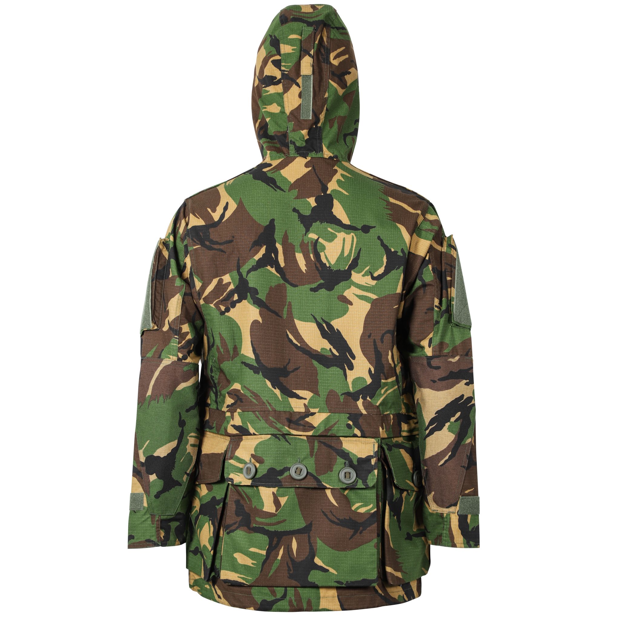 British camouflage military field uniform