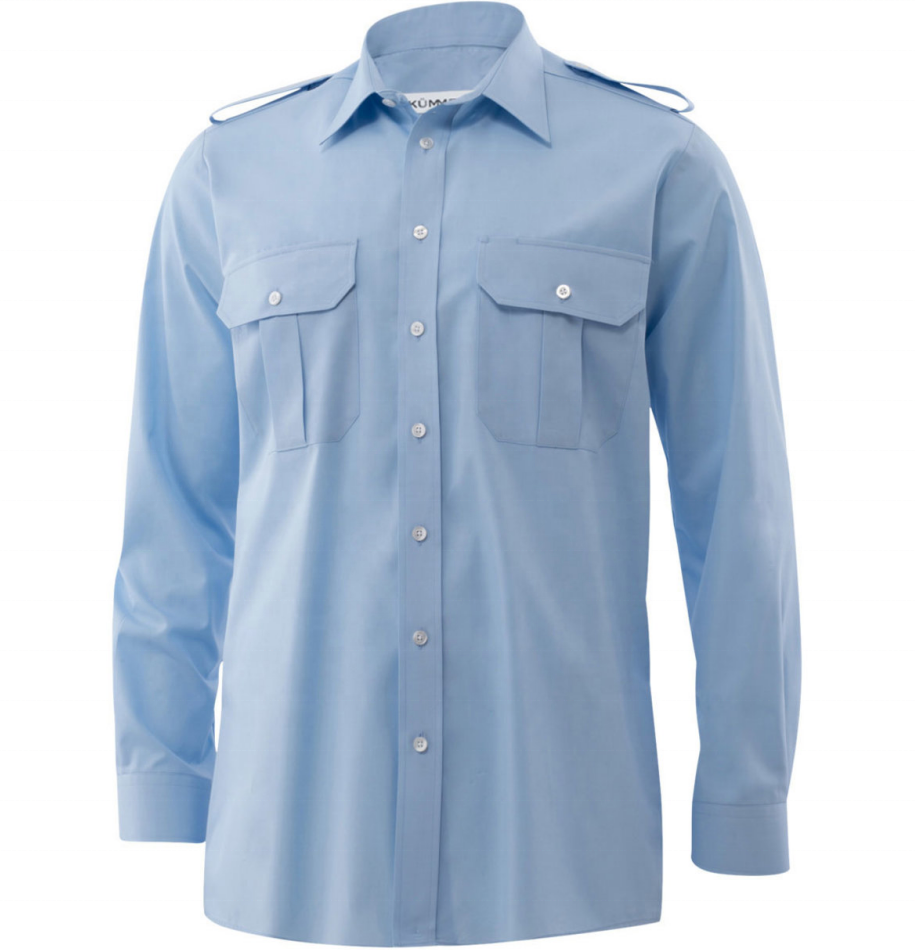 Classic blue handsome airline pilot uniform