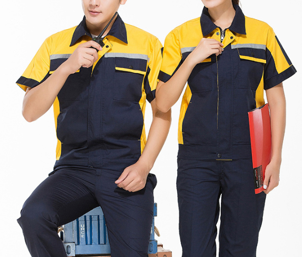 Color color construction site industrial uniform