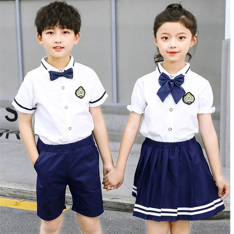 Customized comfortable fabric school uniform