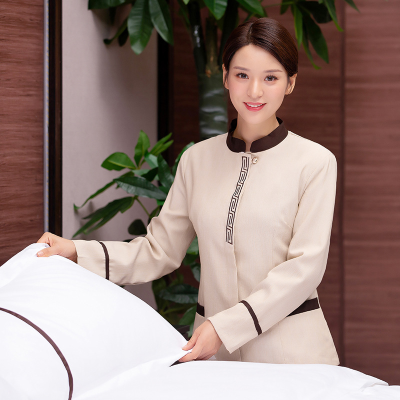 Customized restaurant cleaner waiter uniform