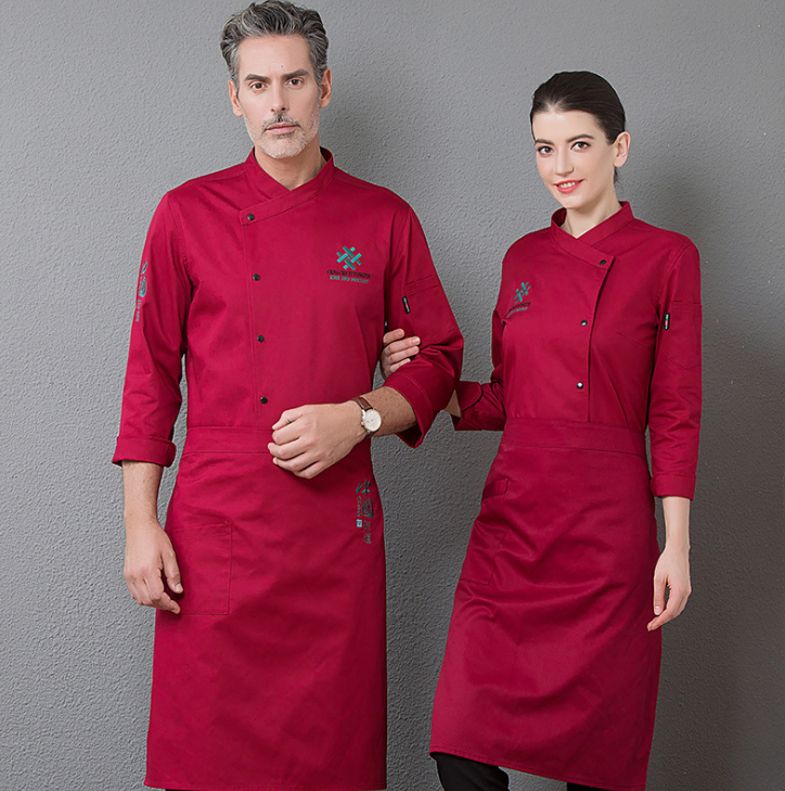 Customized senior front desk staff uniforms