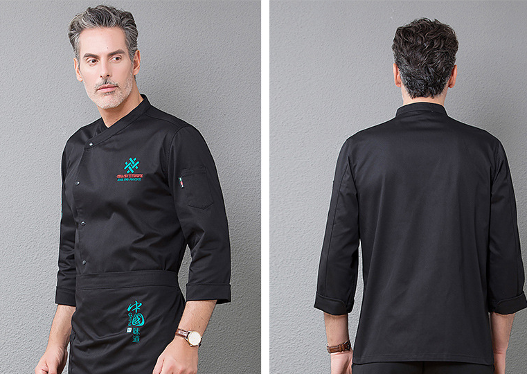 Customized senior front desk staff uniforms