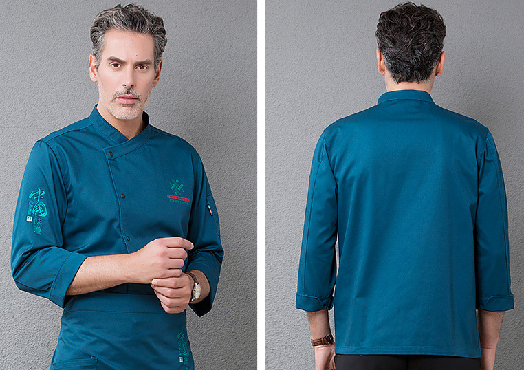 Customized senior front desk staff uniforms