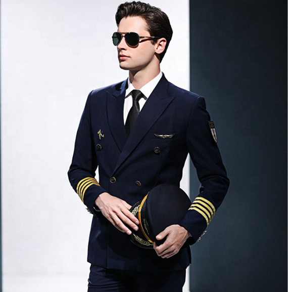 Design hot-selling fashion pilot uniforms