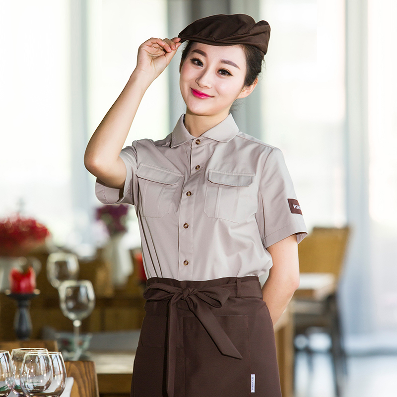 Elegant high-end restaurant uniforms