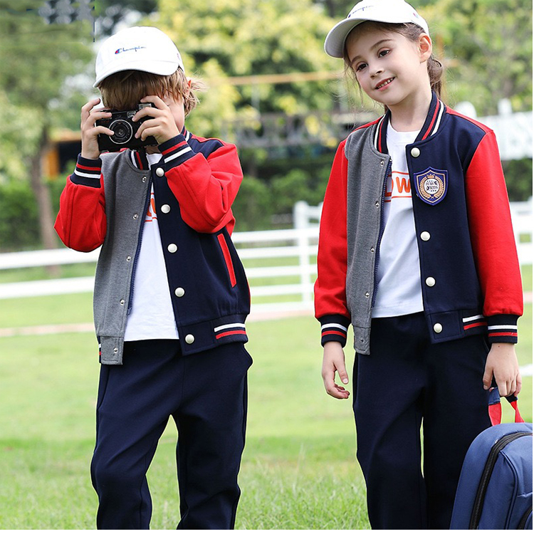 European autumn jacket school uniform