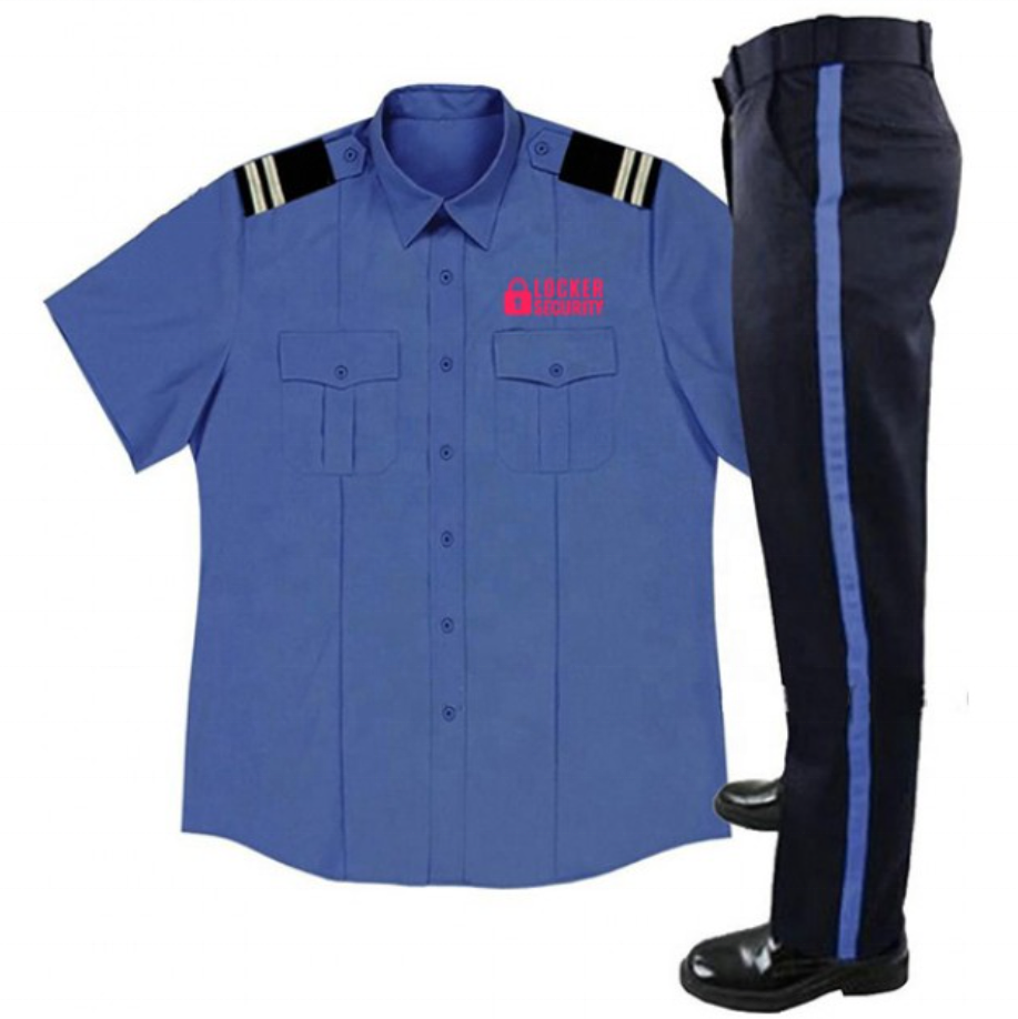 European shirt and pants police uniform