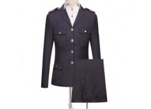 European shirt and pants police uniform