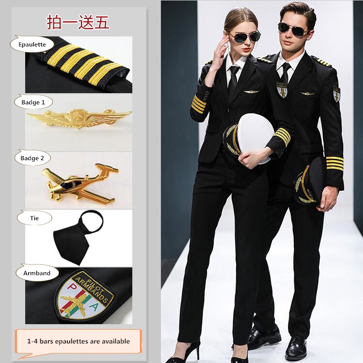 Factory design classic pilot uniform