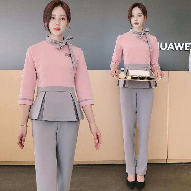 Female hotel receptionist hotel receptionist uniform