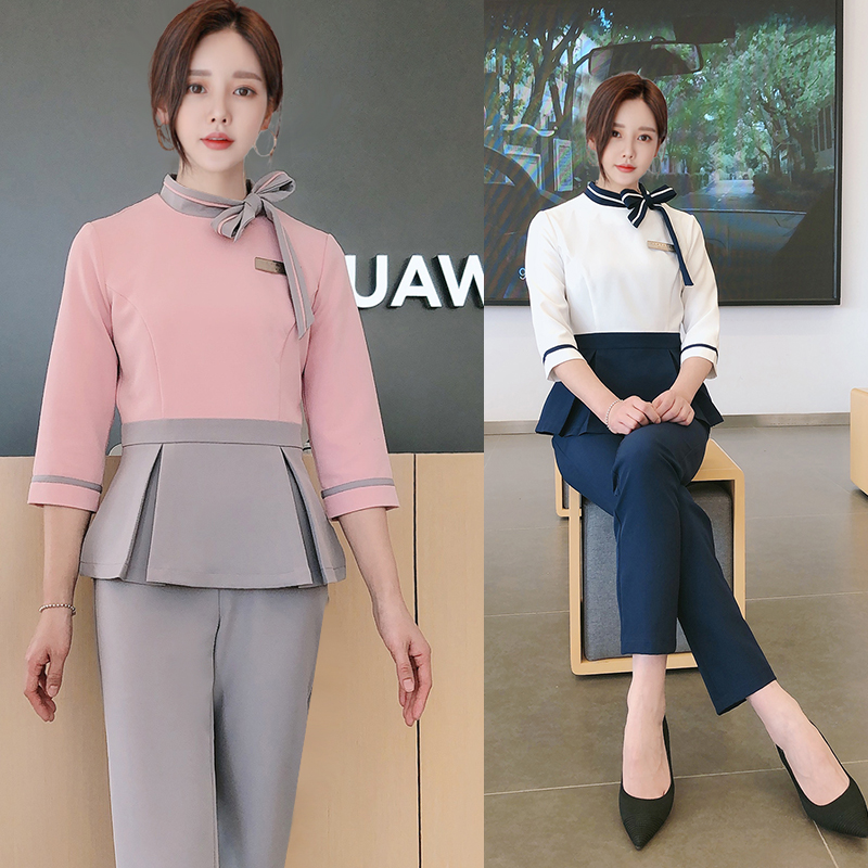 Female hotel receptionist hotel receptionist uniform