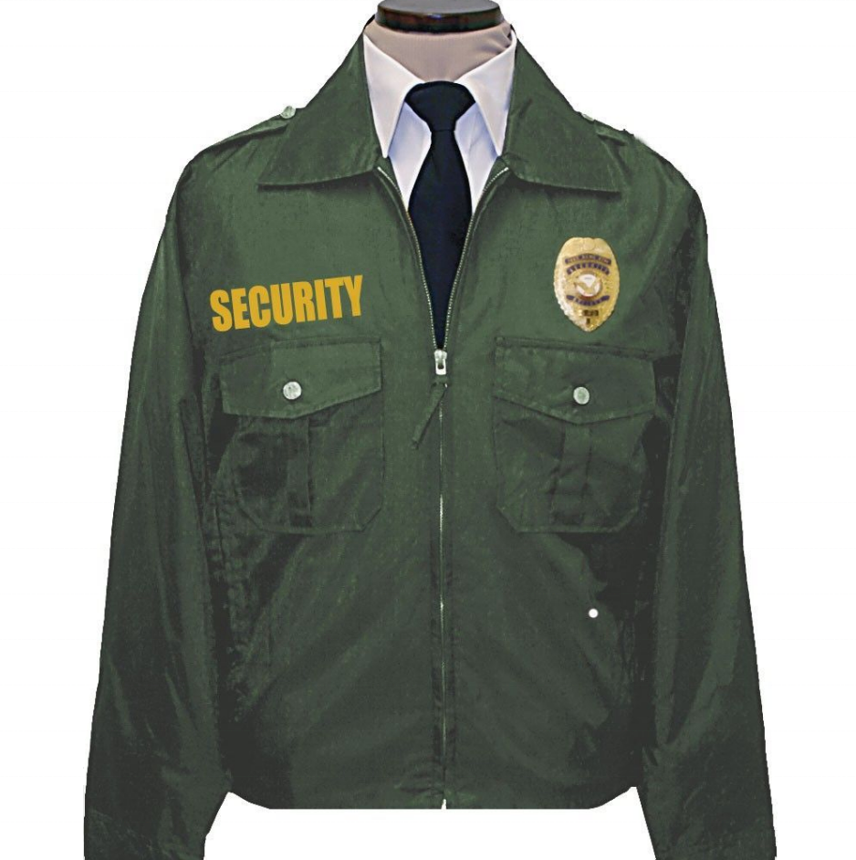 Handsome fashion coat police uniform