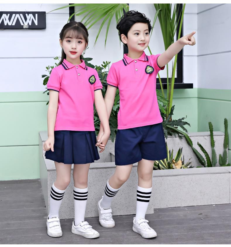High quality color elementary school uniform