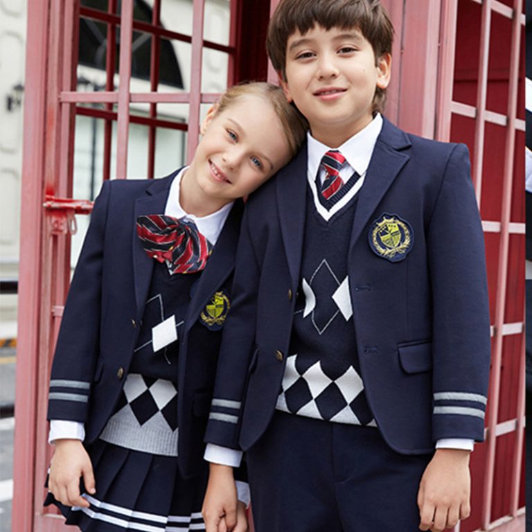 High-quality fabric international school uniforms