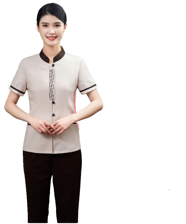 High-quality hotel cleaner uniforms