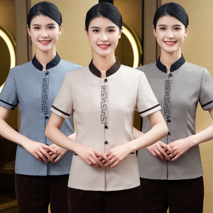 High-quality hotel cleaner uniforms