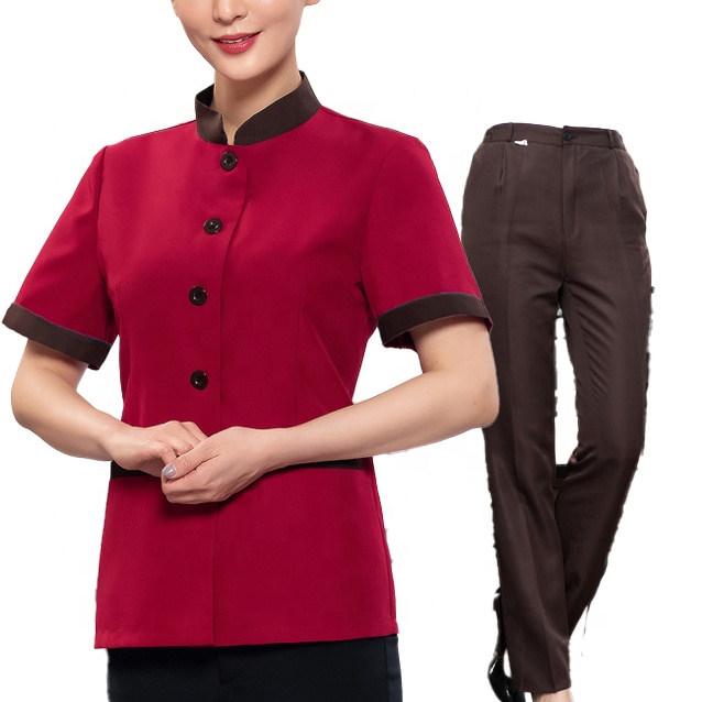 Hotel housekeeping women's cleaner uniform