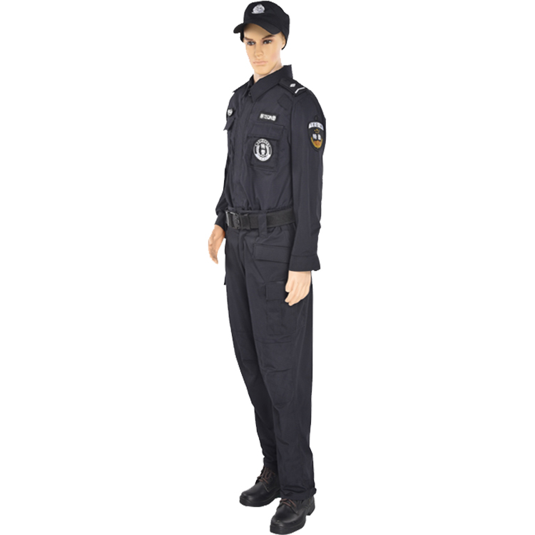 Long-sleeved guard security uniform