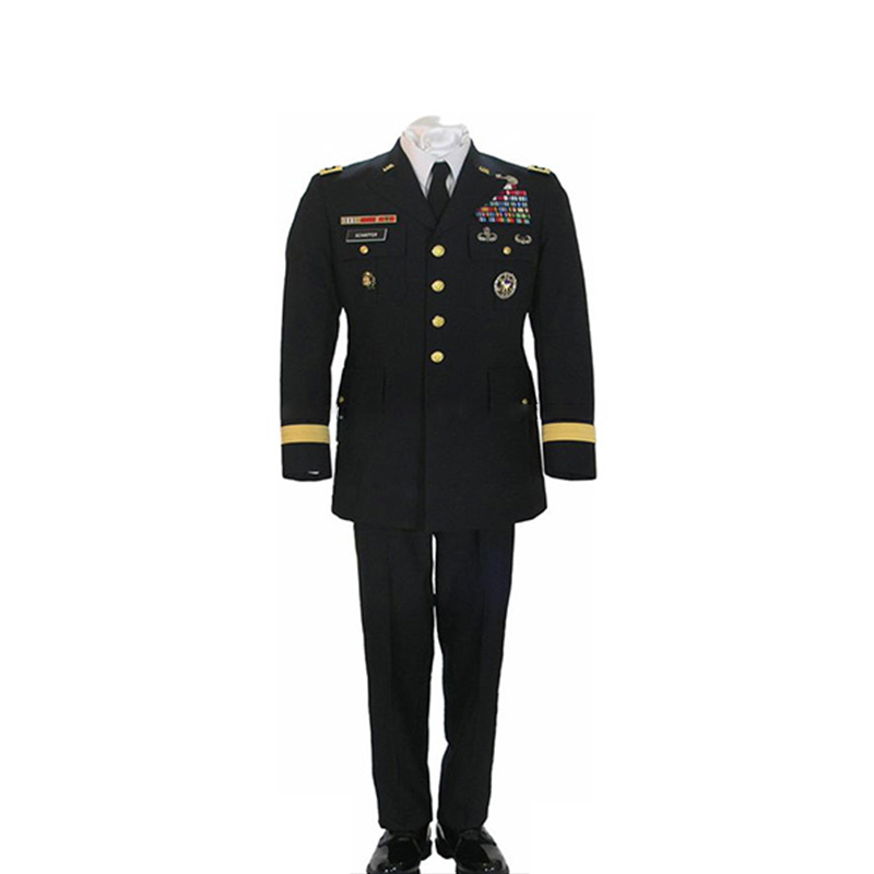 Marines dress official military uniform