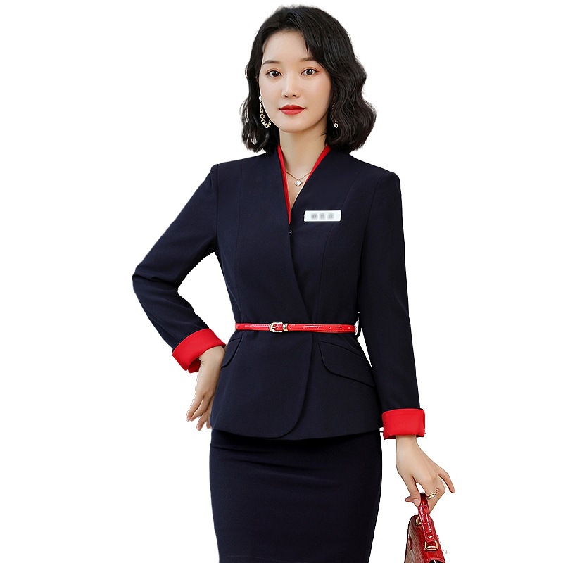 New professional lady receptionist uniform