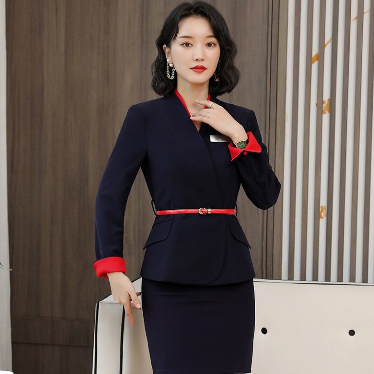 New professional lady receptionist uniform