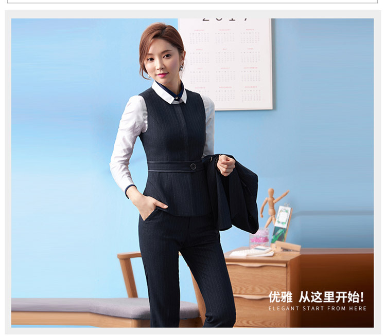 Office front desk clerk employee uniform