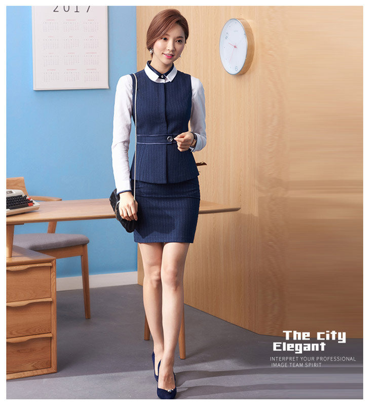 Office front desk clerk employee uniform