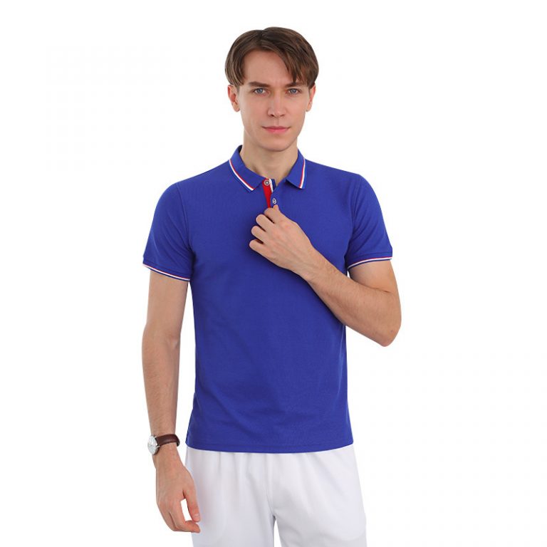 Simple casual men and women company uniforms