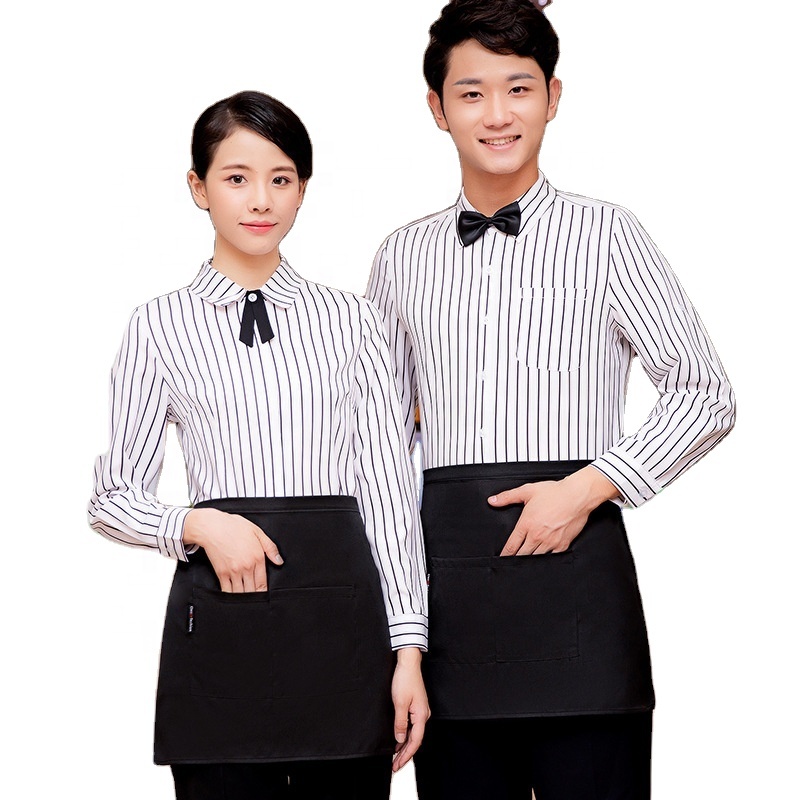 Teahouse restaurant working catering uniform