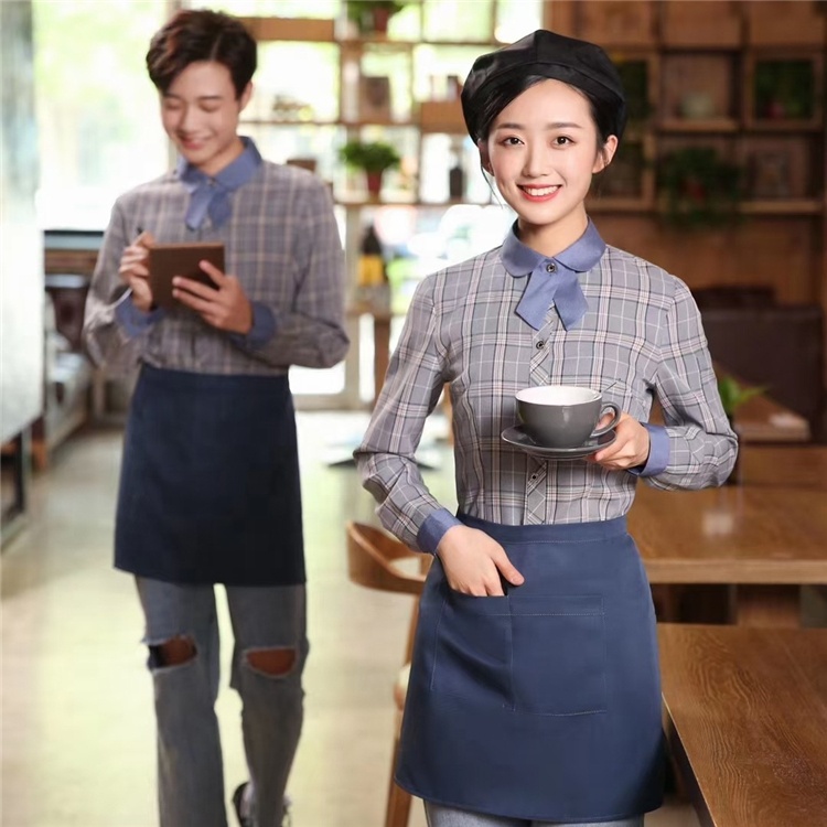 The latest design lattice employee uniform