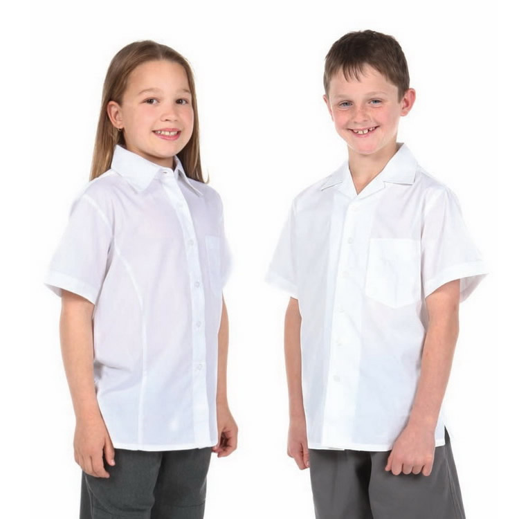 Various styles of European school uniforms