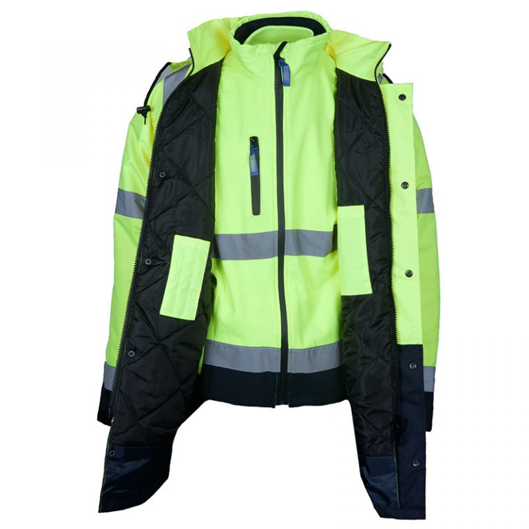 Waterproof and reflective work industrial uniforms